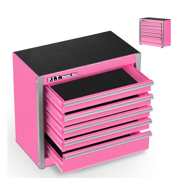 P.I.T. | Storage & Organization | Pit Mini Pink Tool Box Portable ...